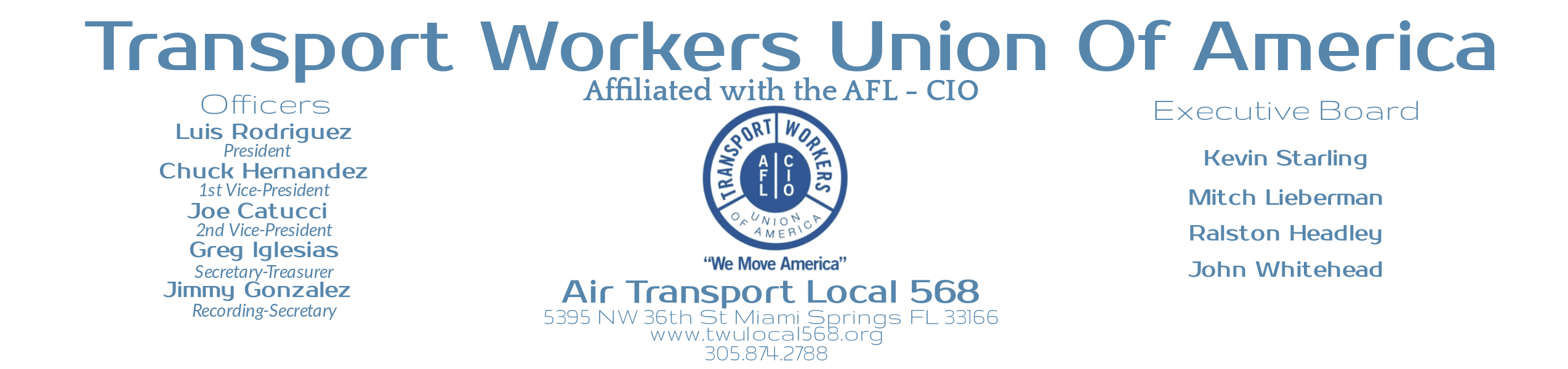 TWU Local 568 | About Us